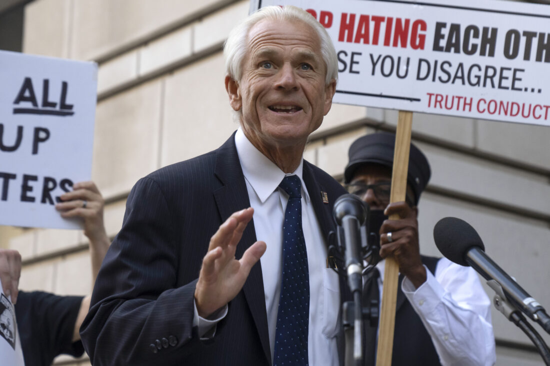 Trump White House official Navarro convicted of contempt after defying ...